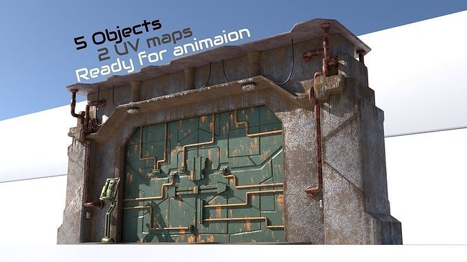 Gates 3D model | CGTrader