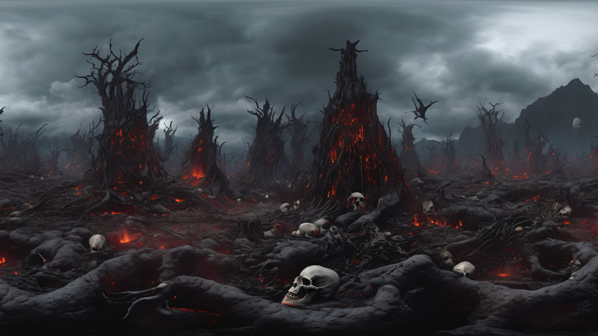 HDRI Hell Texture | CGTrader