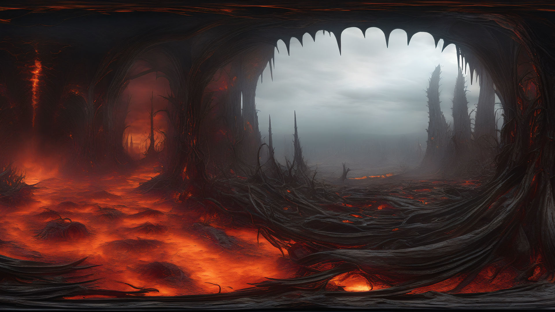 HDRI Hell Texture | CGTrader