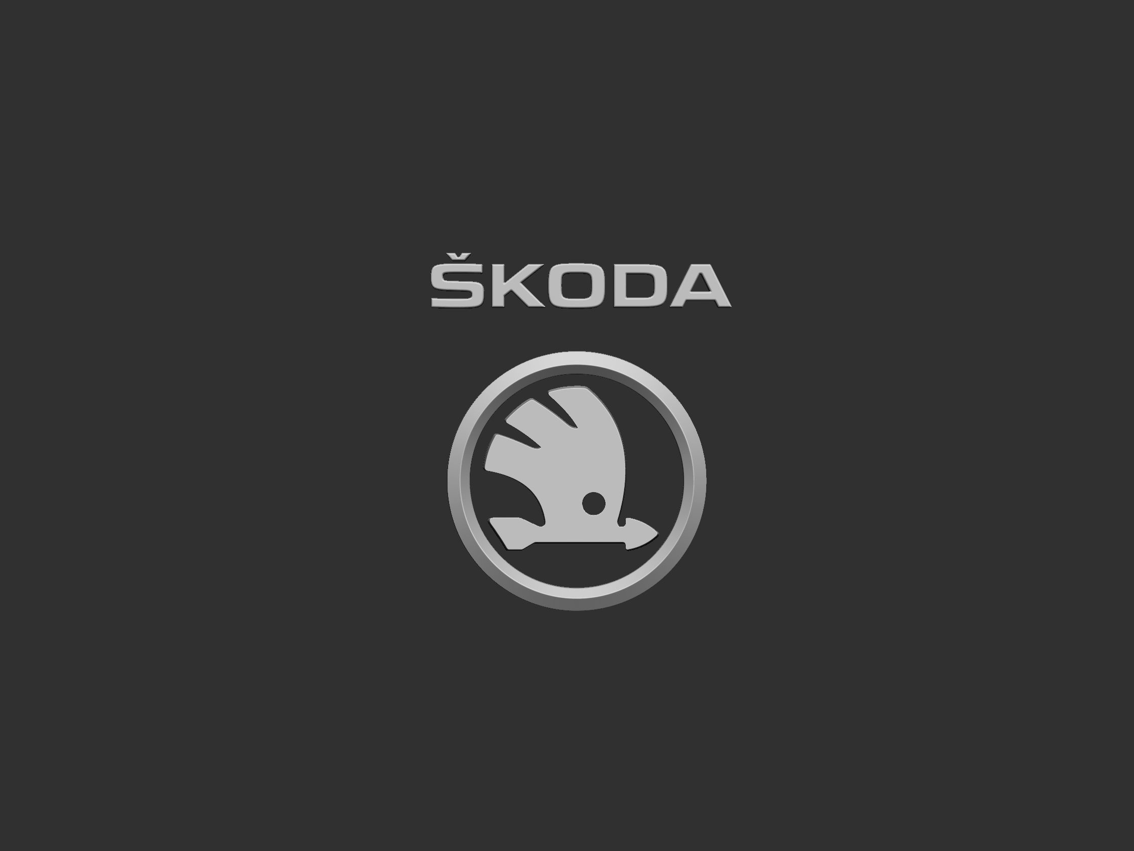 Skoda Logo Set 3D model 3D printable | CGTrader