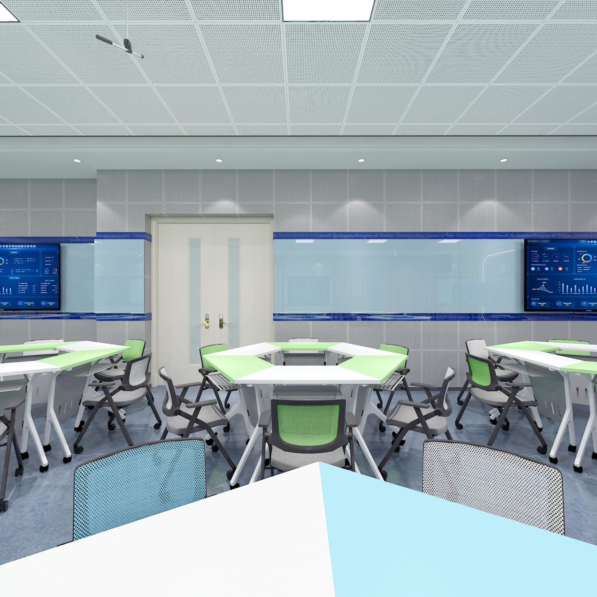 Modern Classroom Technology 3D model | CGTrader