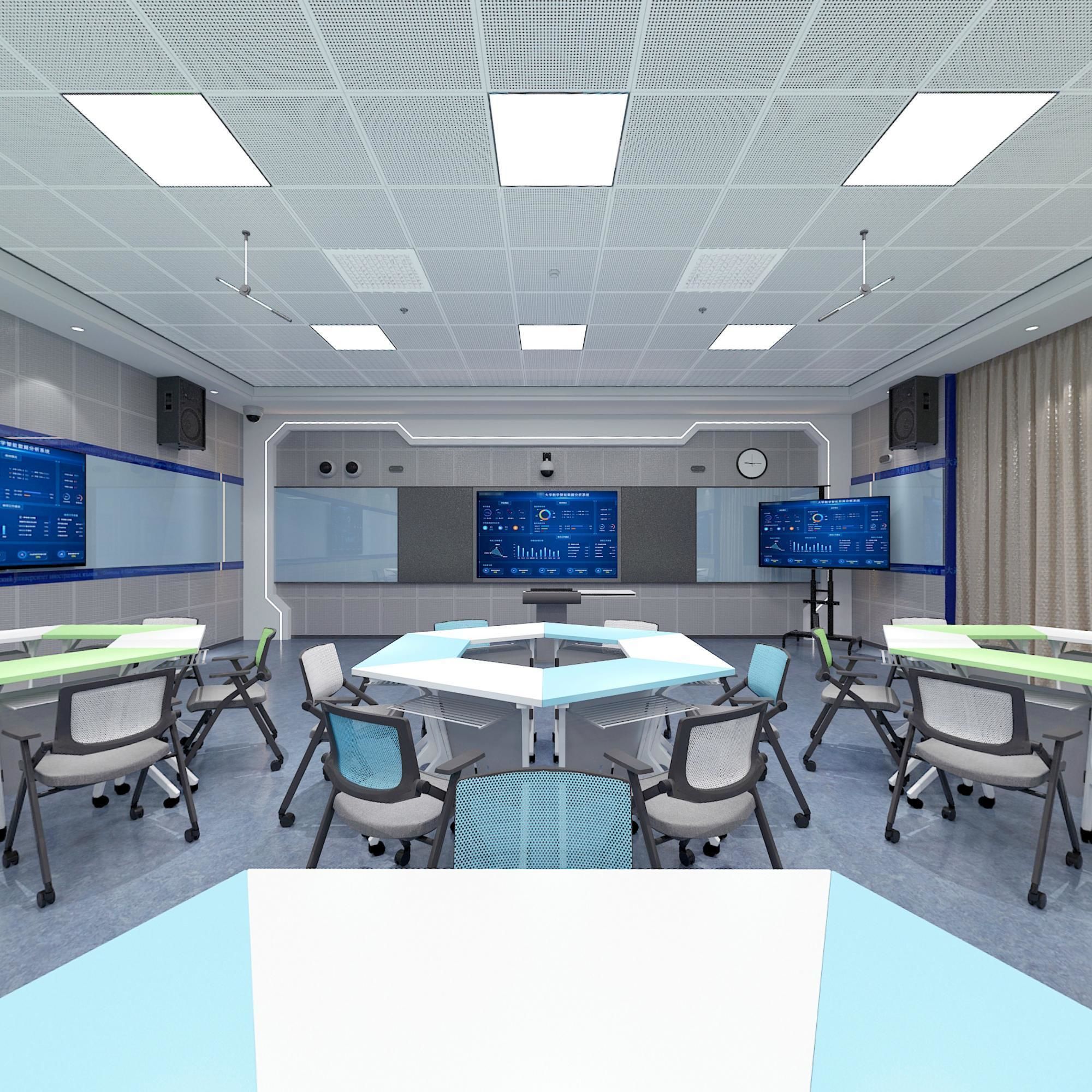 Modern Classroom Technology 3D model | CGTrader