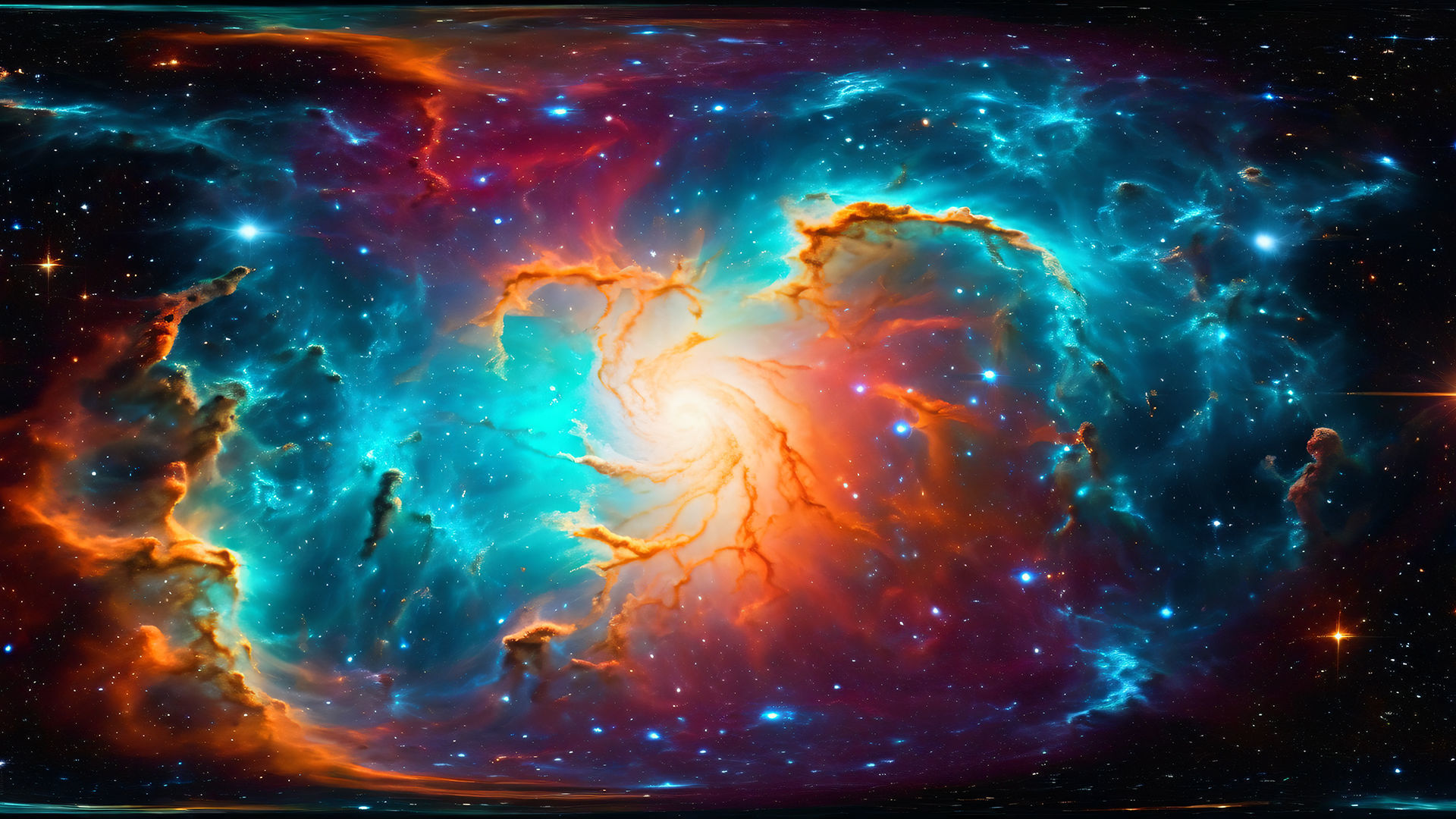 3D model HDRI Space Nebula VR / AR / low-poly | CGTrader