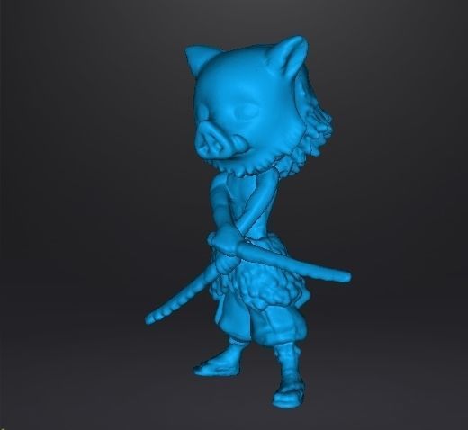 DEMON SLAYER INOSUKE HASHIBIRA FIGURE MODEL ANIME HERO 3D model 3D ...