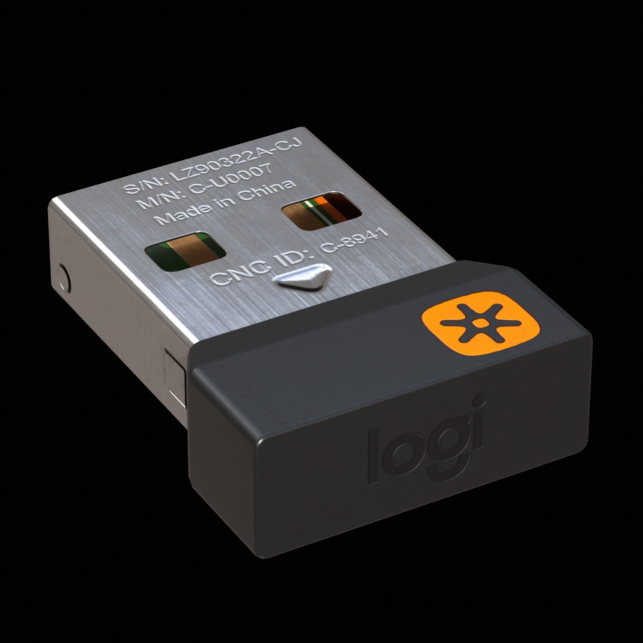 3D model USB Receiver VR / AR / low-poly | CGTrader