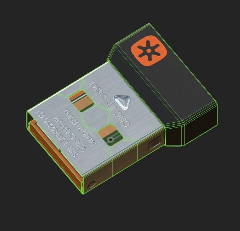 3D model USB Receiver VR / AR / low-poly | CGTrader