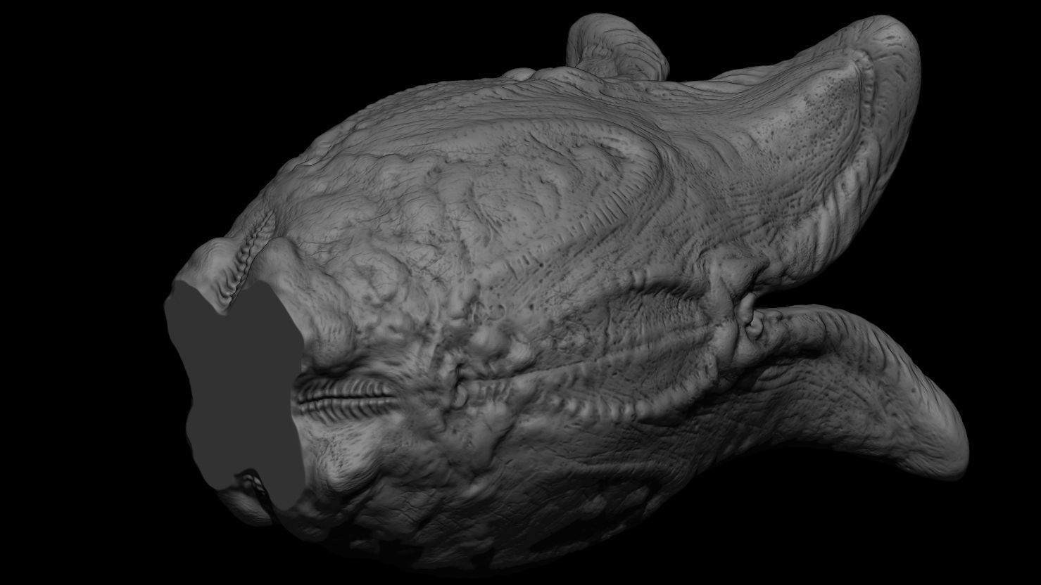 3D PRINTABLE ALIEN COVENANT OPEN EGG 3D model 3D printable | CGTrader