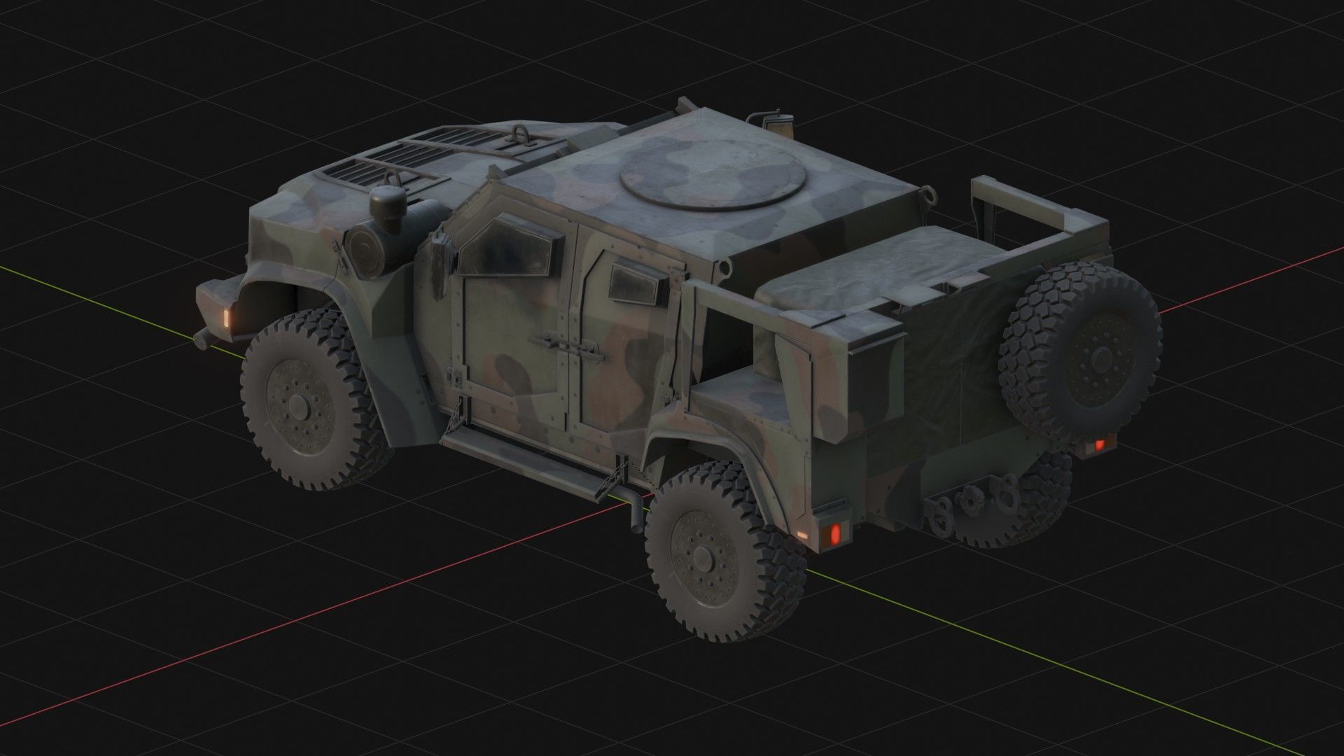 3D model M1278 JLTV Joint Light Tactical Vehicle VR / AR / low-poly ...