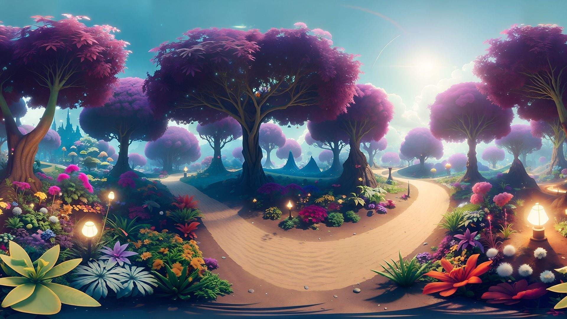 3D model HDRI Fantasy Fairytale VR / AR / low-poly | CGTrader