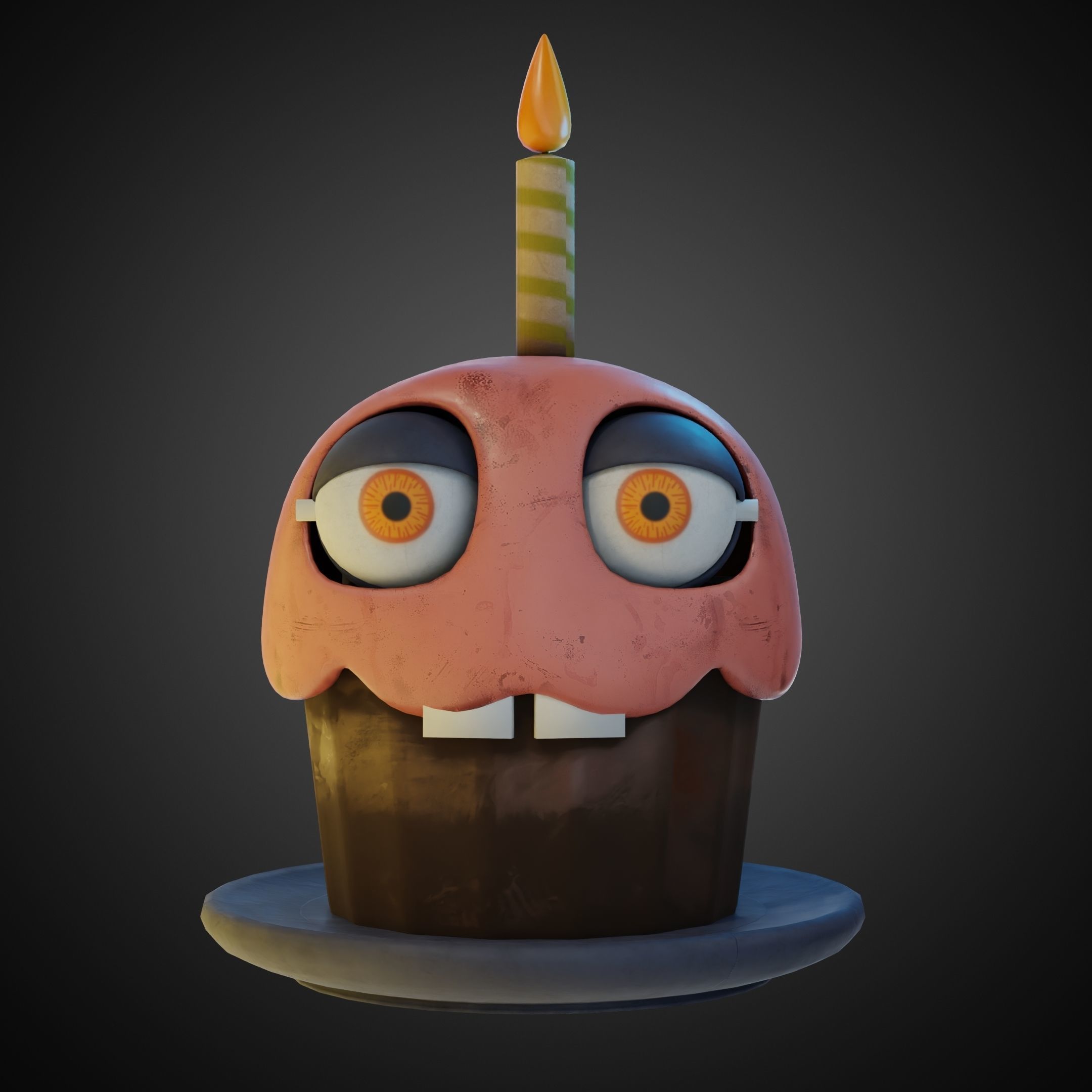 Five Nights at Freddys CupCake for Cosplay 3D model 3D printable | CGTrader