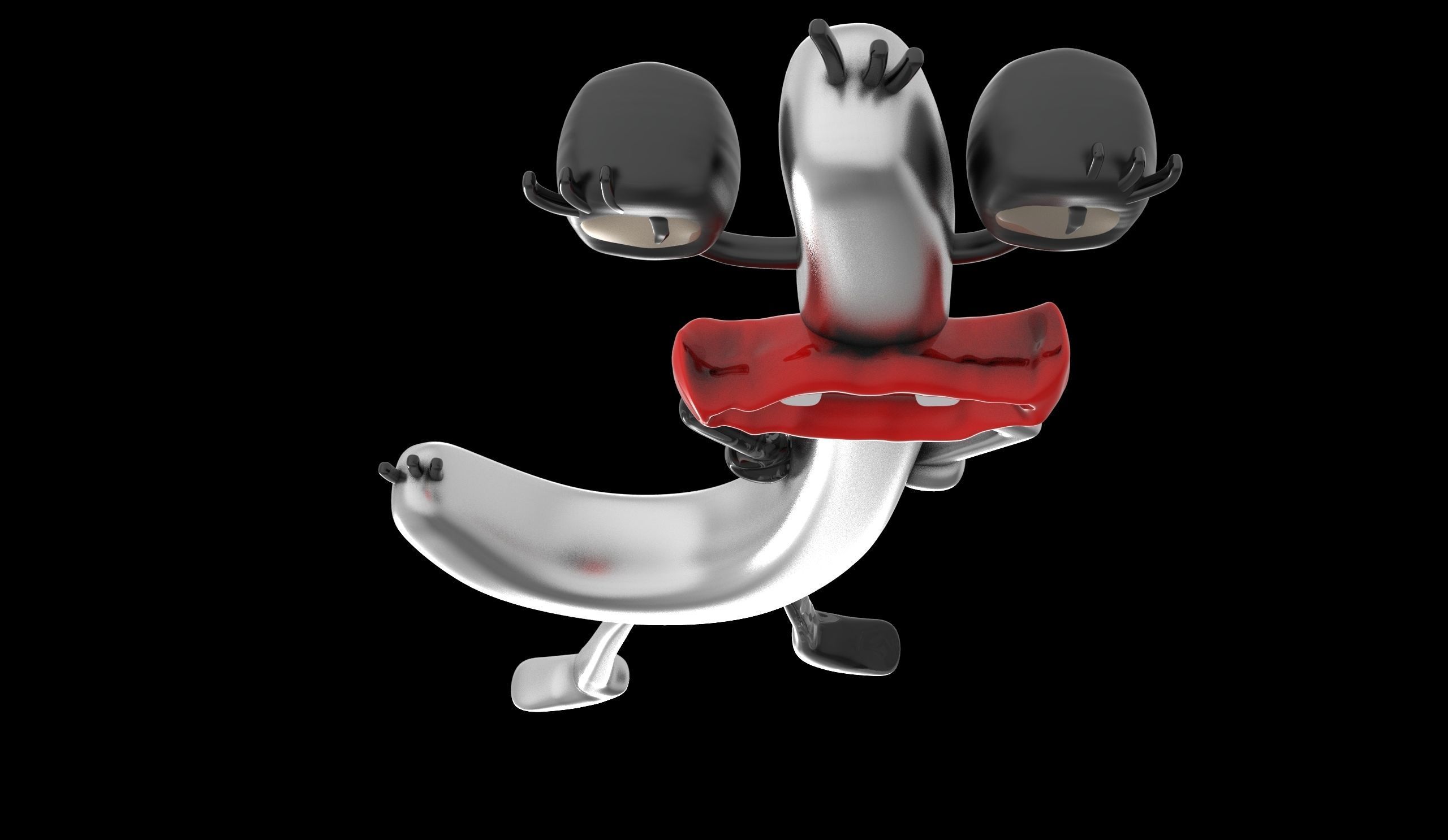 Oblina Figure 3D model 3D printable | CGTrader