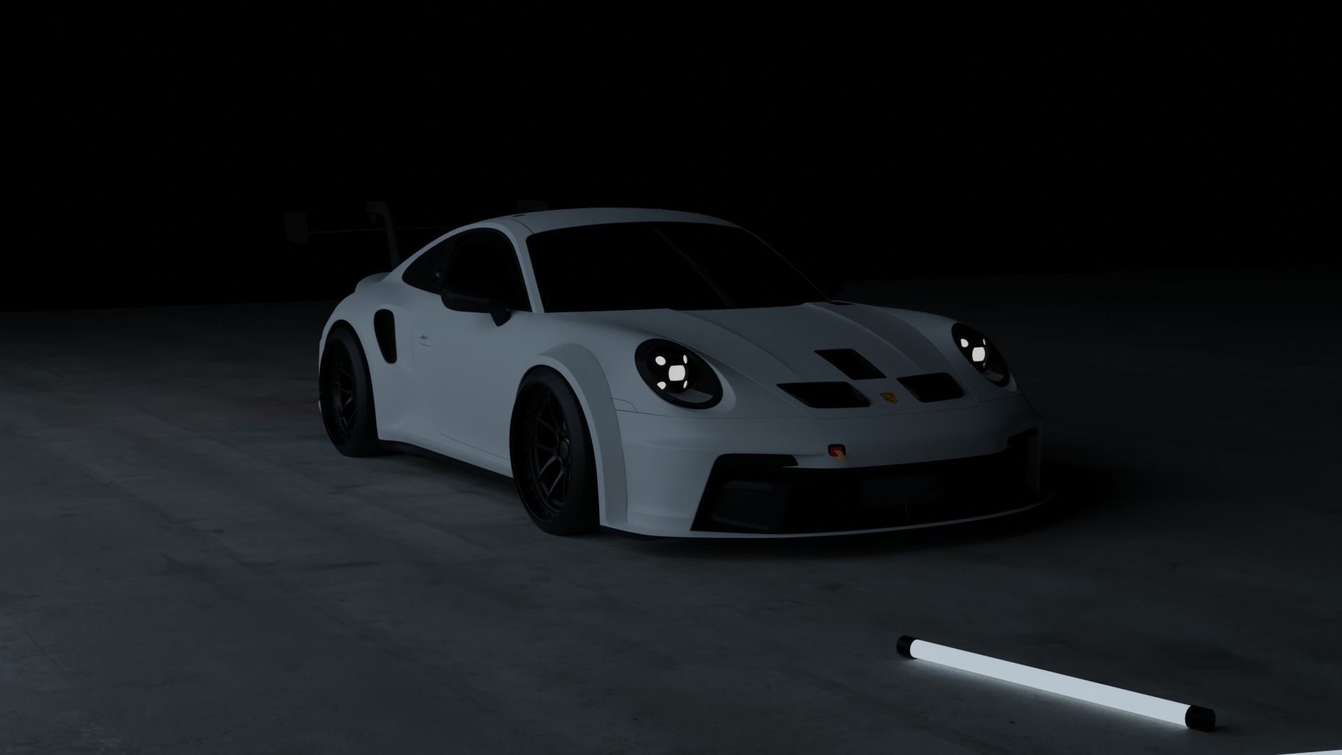 3D model Porsche 911 GT3 Brabus VR / AR / low-poly | CGTrader