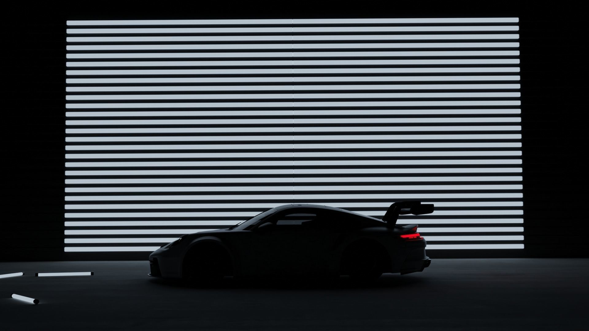 3D model Porsche 911 GT3 Brabus VR / AR / low-poly | CGTrader