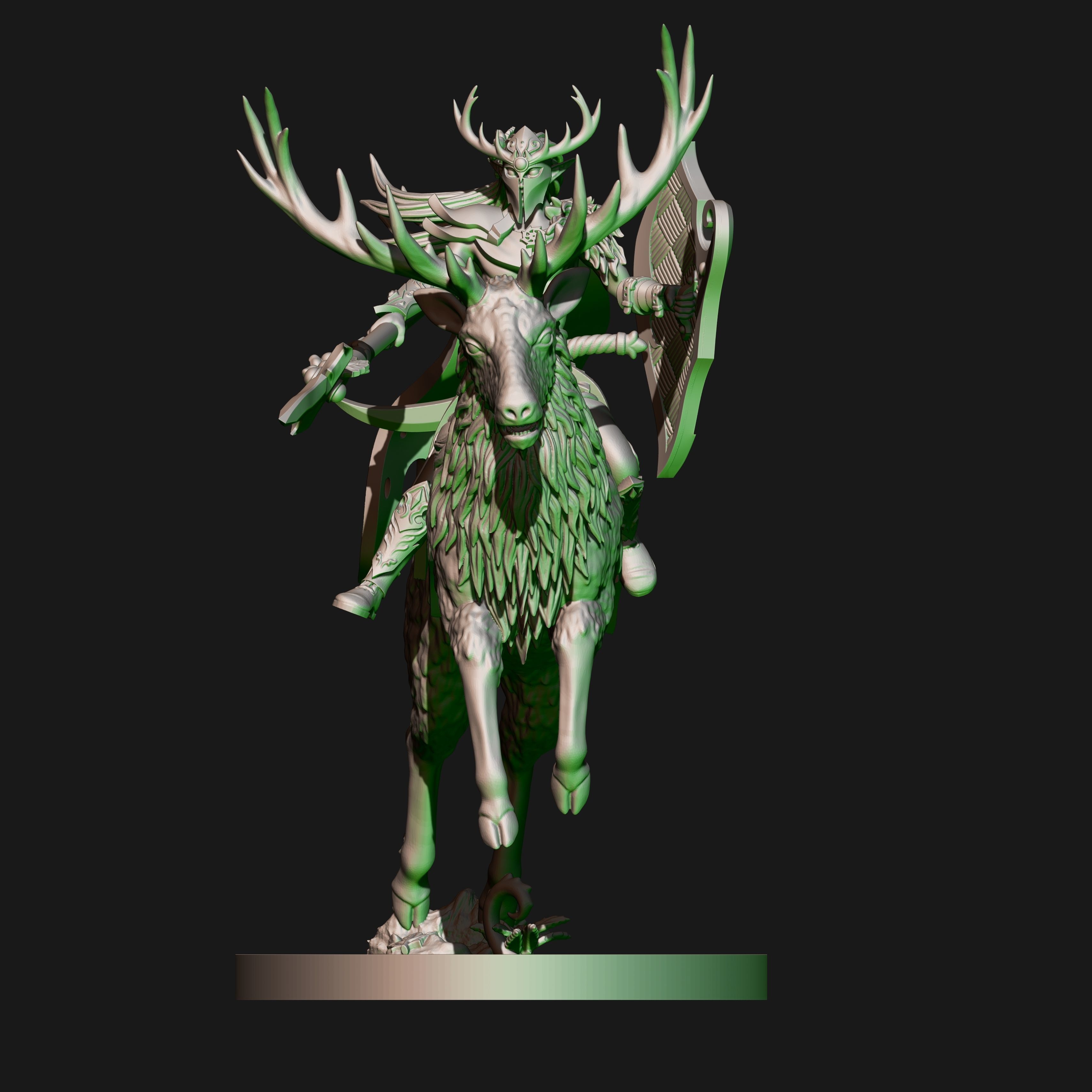 Wood elves Kings hunters 3D model 3D printable | CGTrader