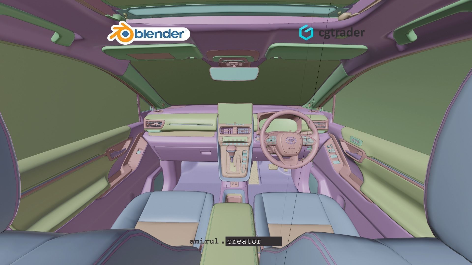 Toyota Innova Zenix 2023 3D model | CGTrader
