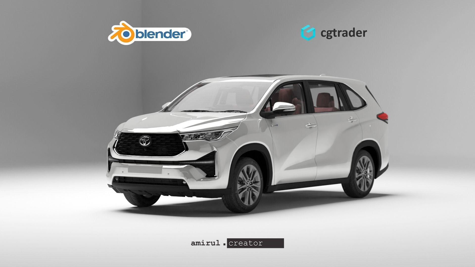 Toyota Innova Zenix 2023 3D model | CGTrader
