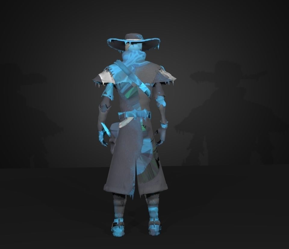 frigid foregoer 3D model animated rigged | CGTrader