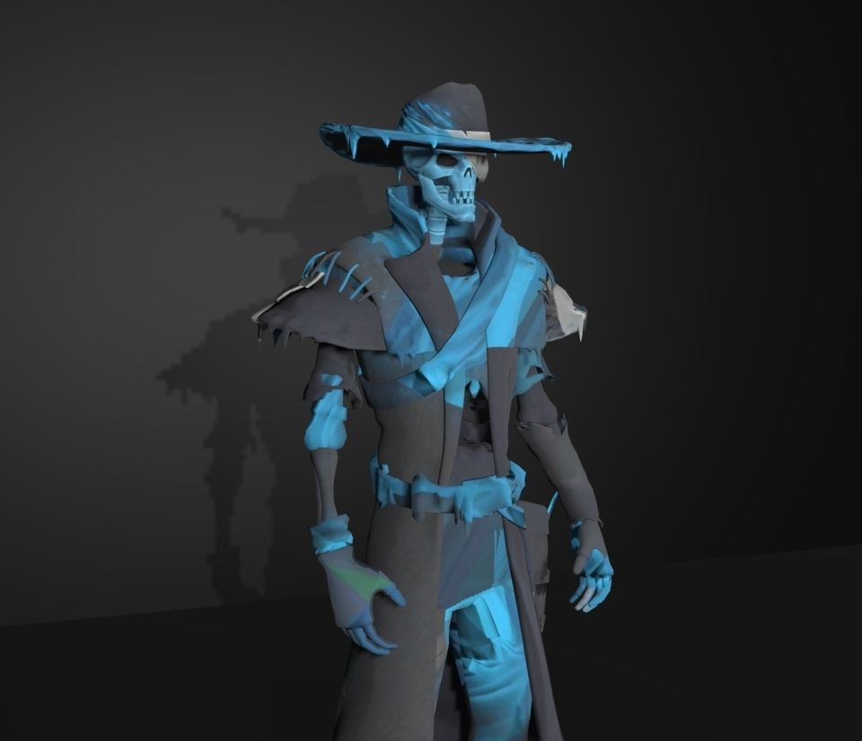 frigid foregoer 3D model animated rigged | CGTrader