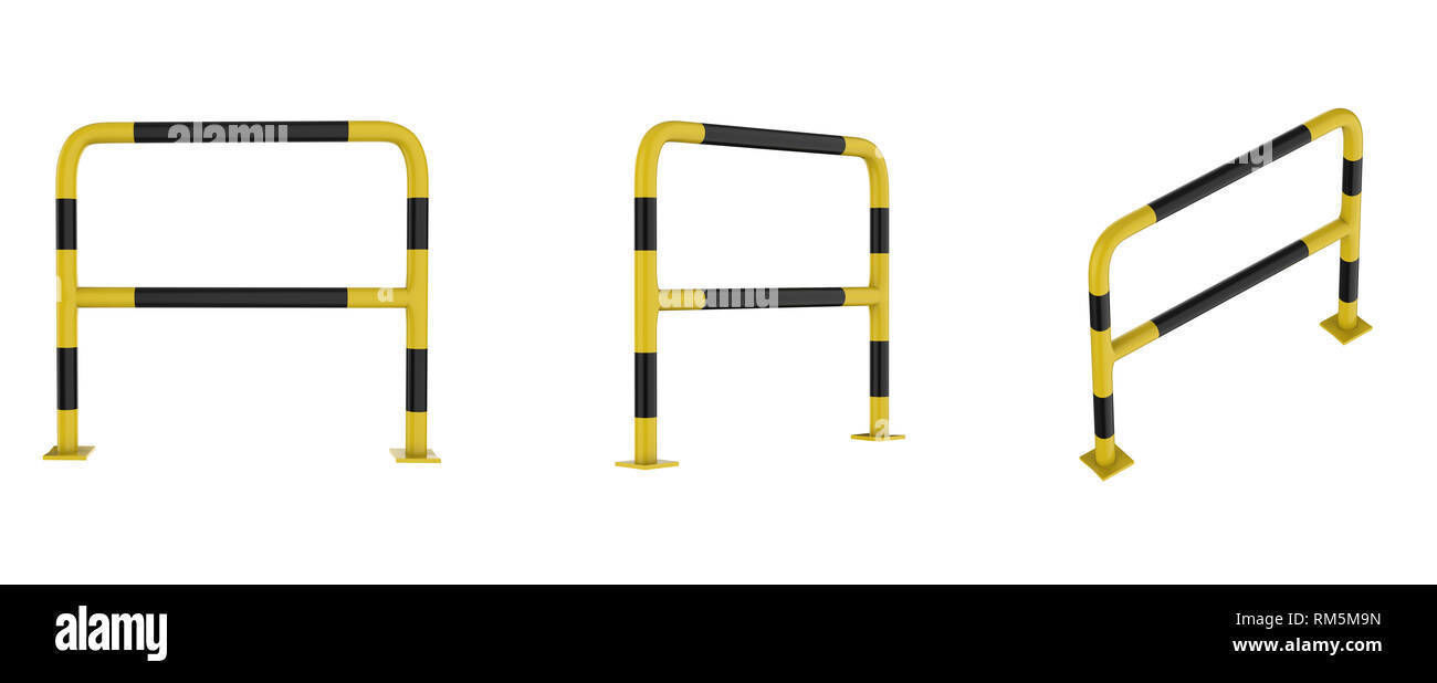 Fixed safety barrier H0 scale 3D model 3D printable | CGTrader