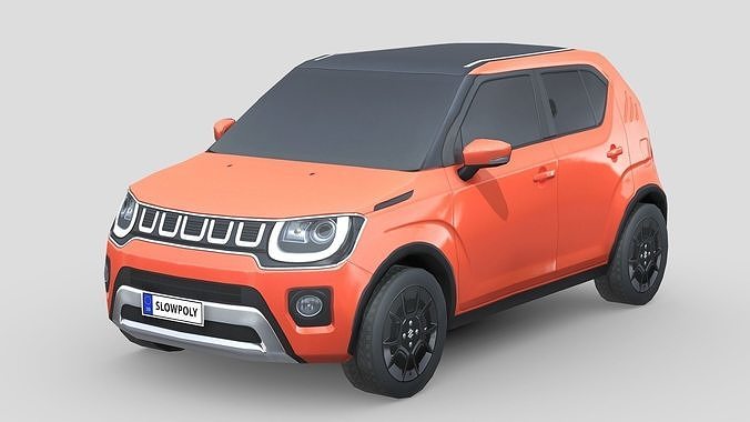 3D model Suzuki Ignis 2021 VR / AR / low-poly | CGTrader
