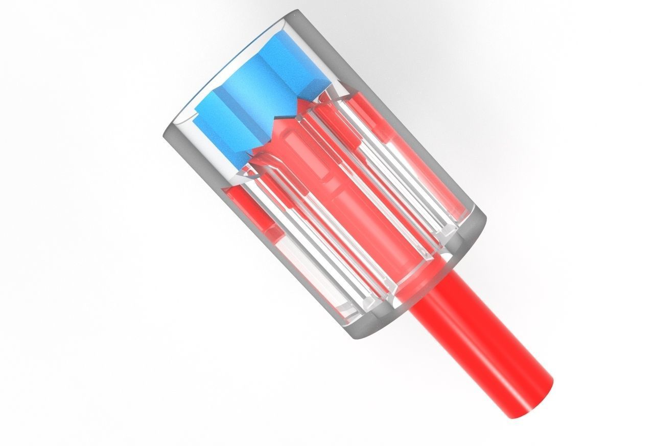 click pen mechanism 10 mm diameter 3D model 3D printable | CGTrader