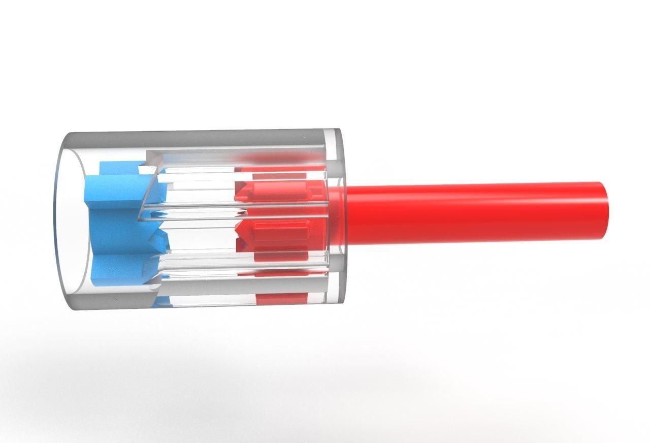 click pen mechanism 10 mm diameter 3D model 3D printable | CGTrader