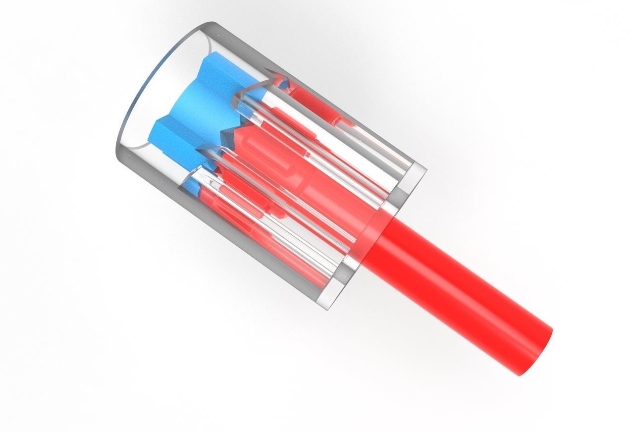 click pen mechanism 10 mm diameter 3D model 3D printable | CGTrader