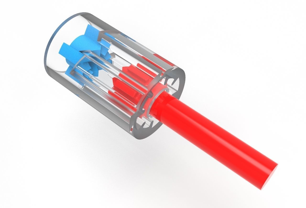 click pen mechanism 10 mm diameter 3D model 3D printable | CGTrader