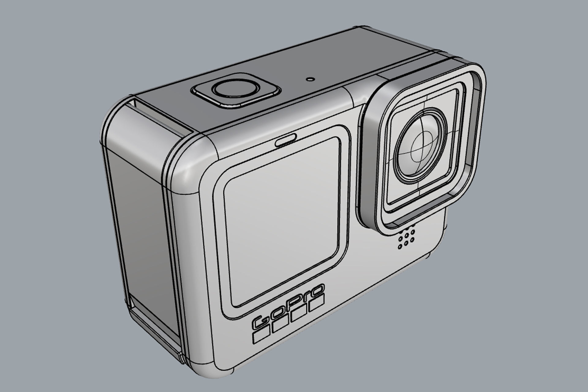 GoPro HERO12 Black 3D model | CGTrader