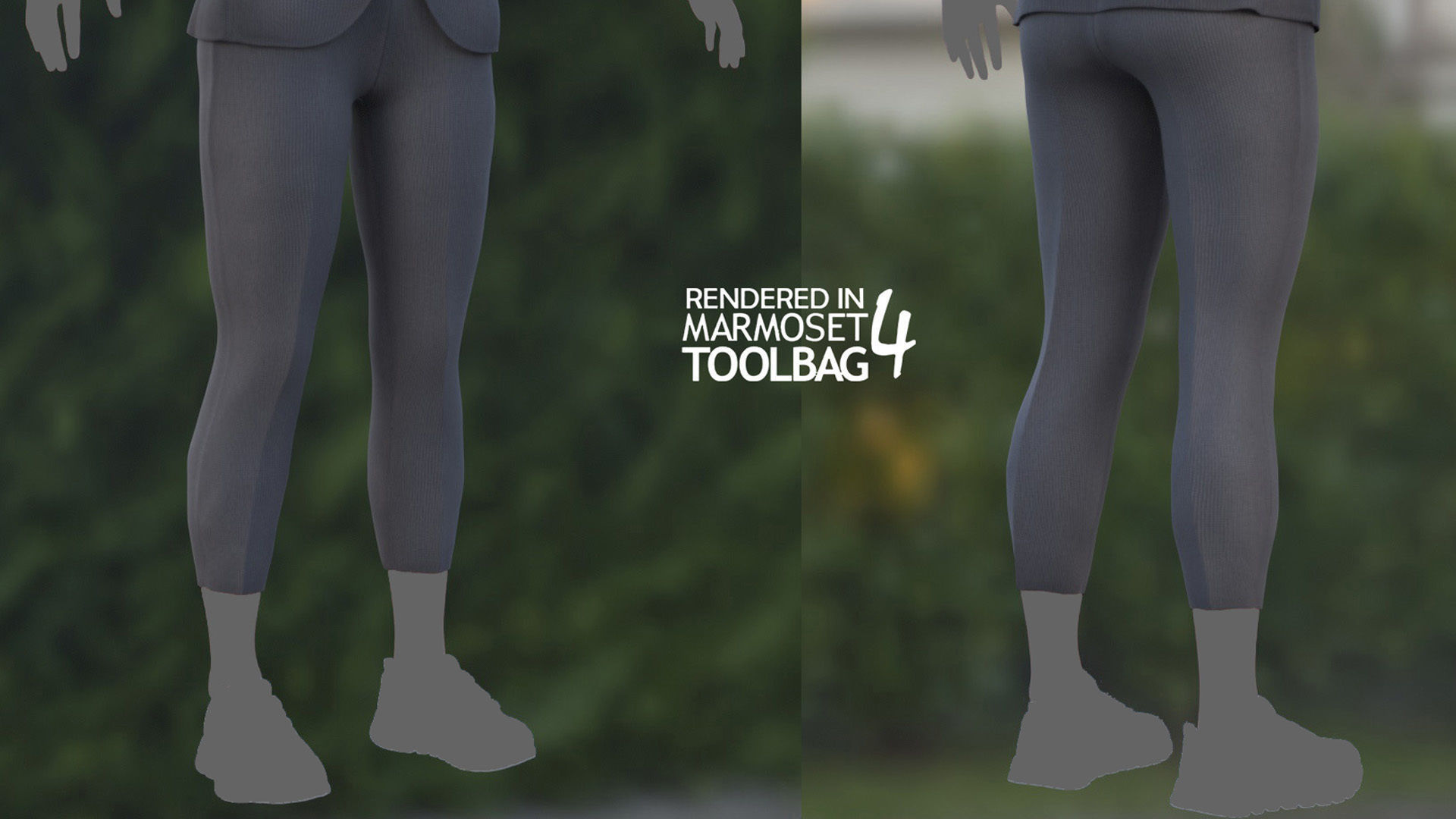 3D model Female Business Pants VR / AR / low-poly | CGTrader