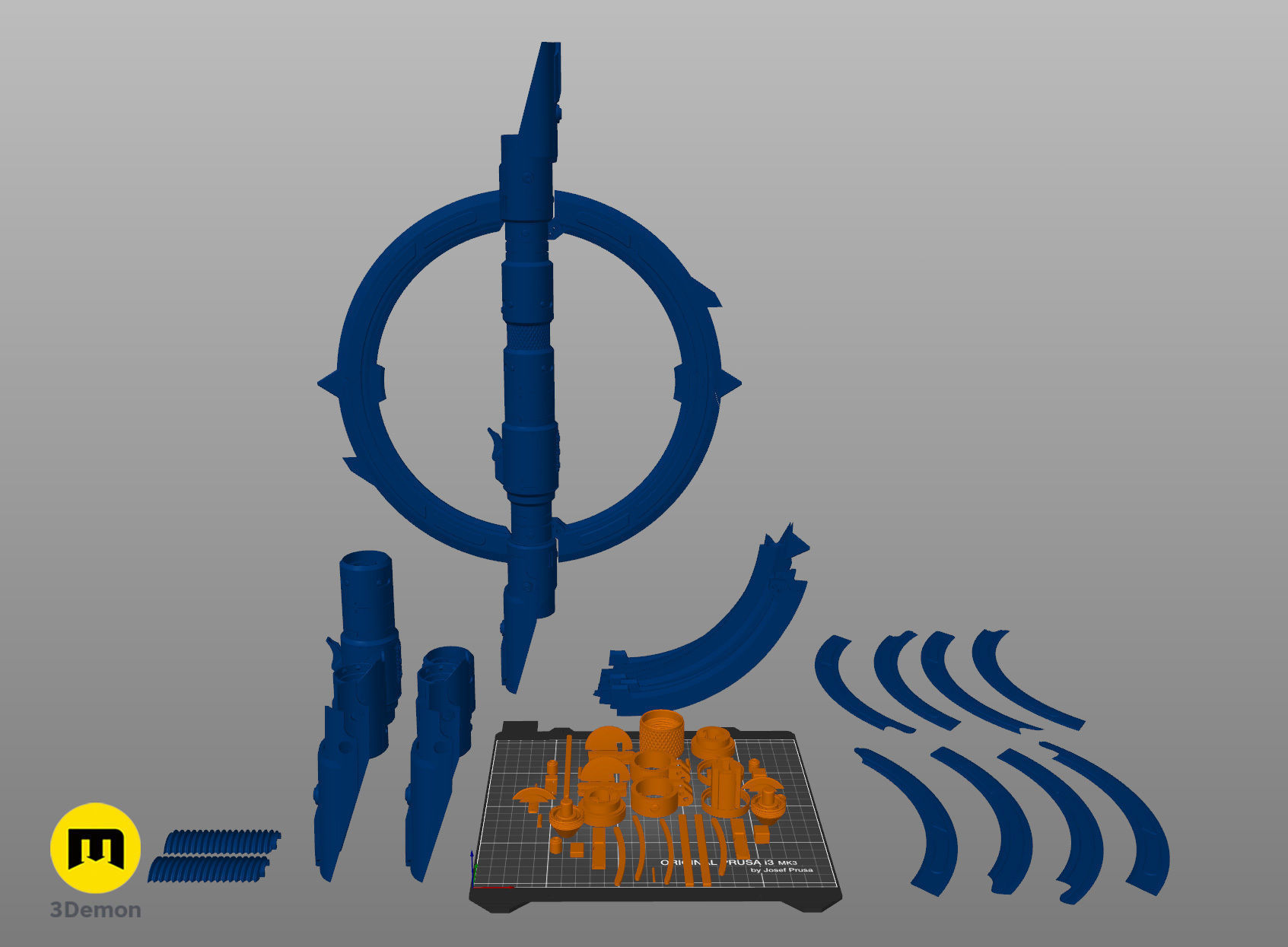 Marrok Inquisitor Cosplay Set - Ahsoka 3D model 3D printable | CGTrader