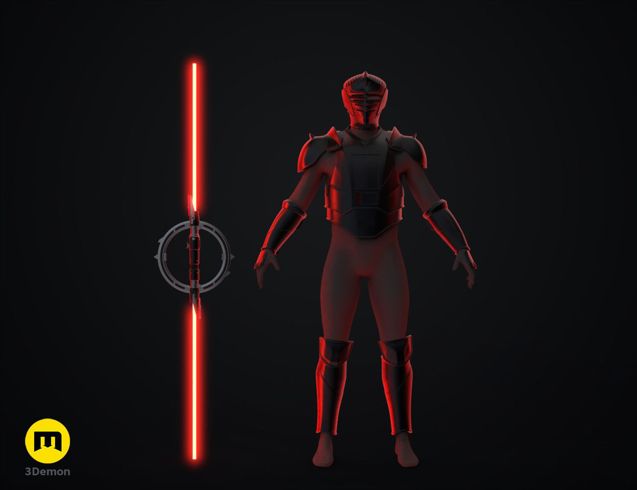 Marrok Inquisitor Cosplay Set - Ahsoka 3D model 3D printable | CGTrader