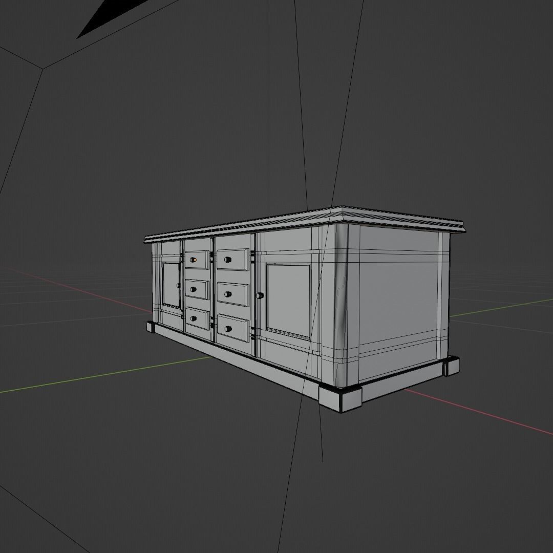 Drawer and TV Unit Model for Living Room Free 3D model - 2 free 3D ...