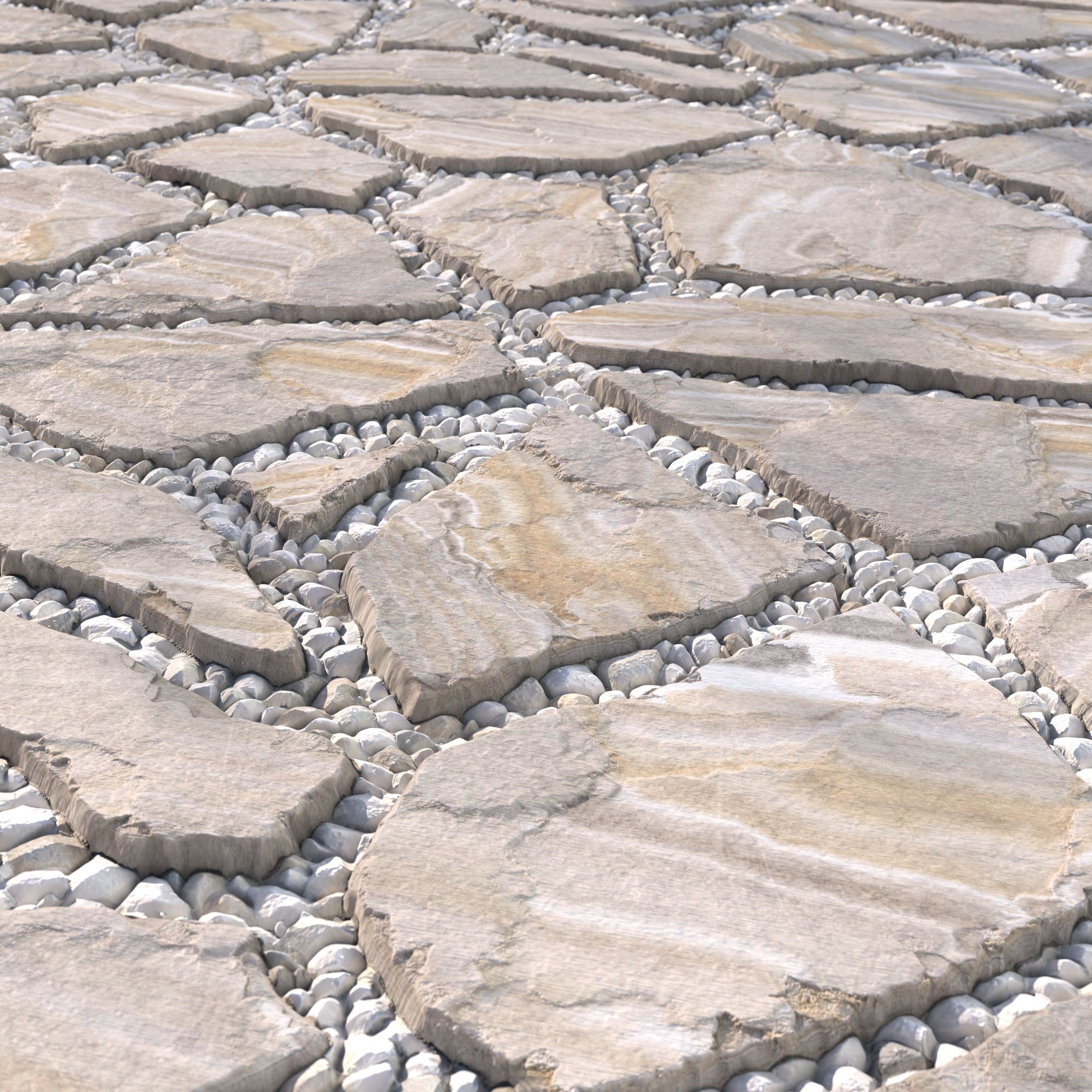 paving walkway PBR texture 007 Texture | CGTrader