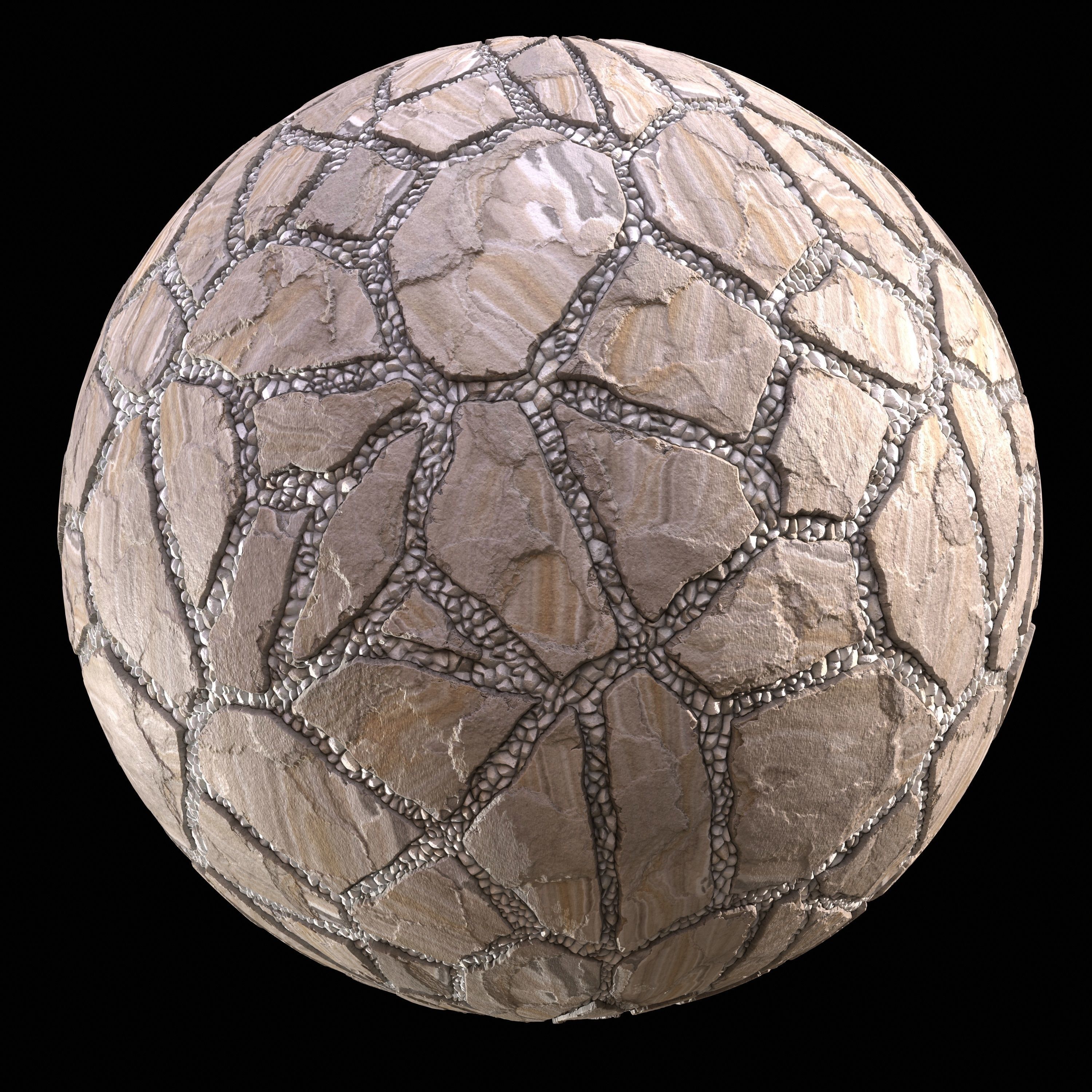 paving walkway PBR texture 007 Texture | CGTrader