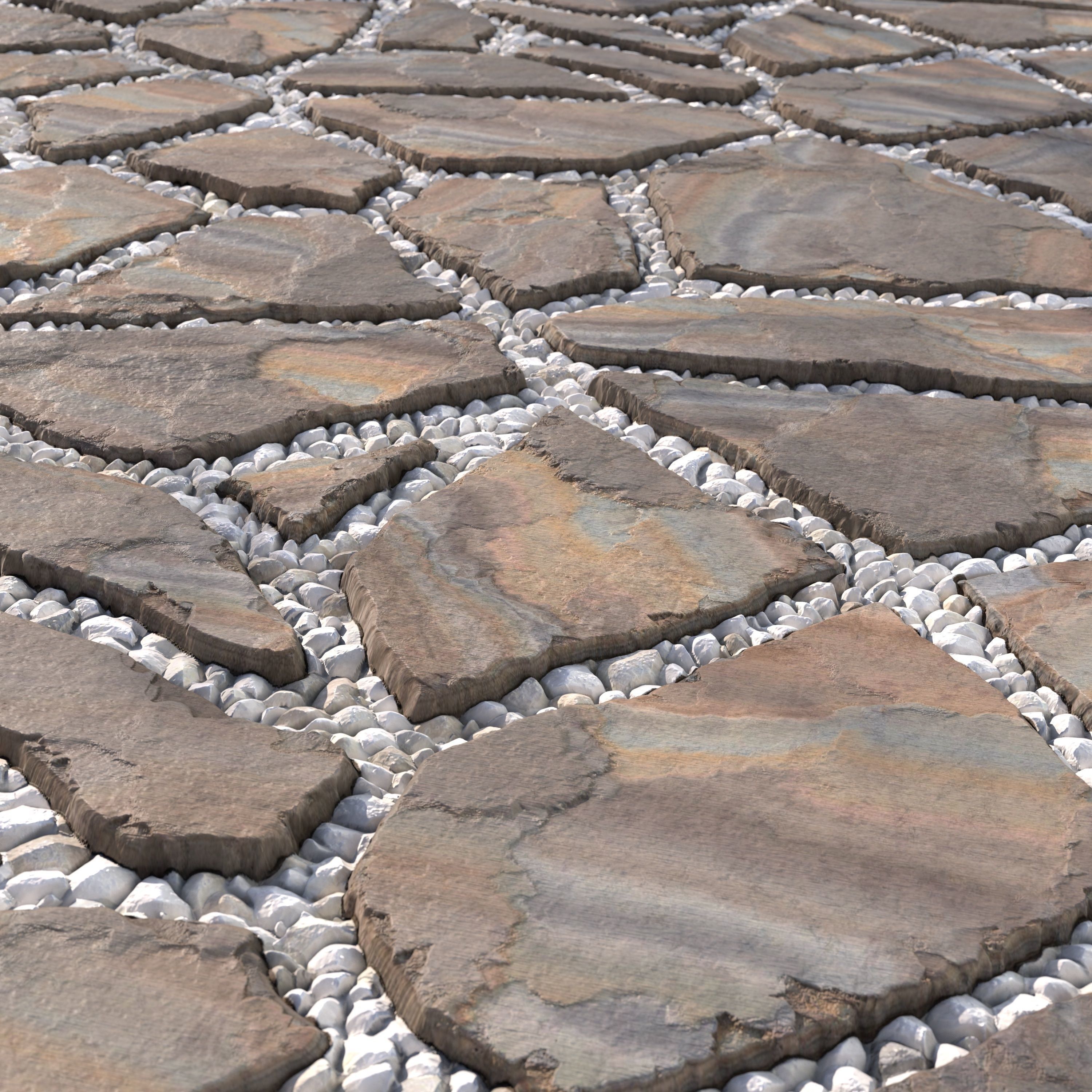 paving walkway PBR texture 007 Texture | CGTrader