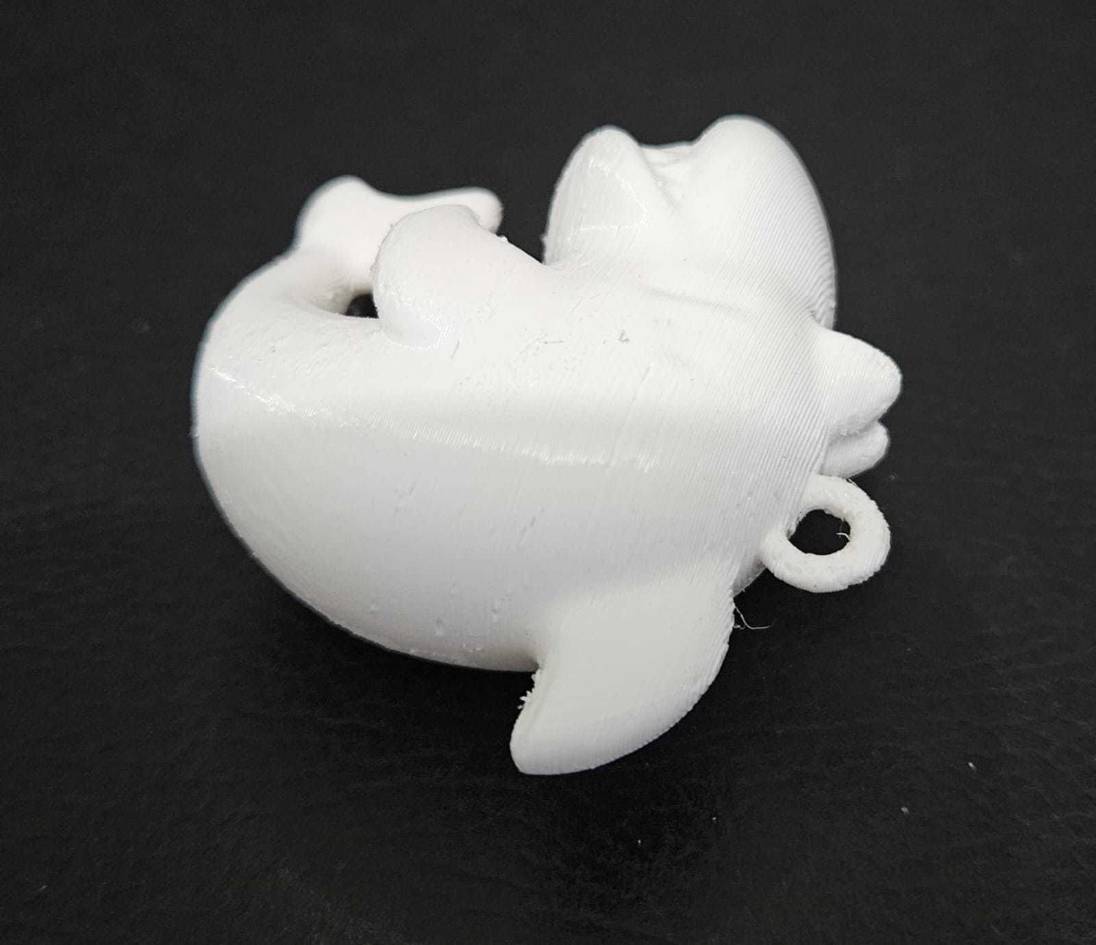 Shark Keychain 3D model 3D printable | CGTrader