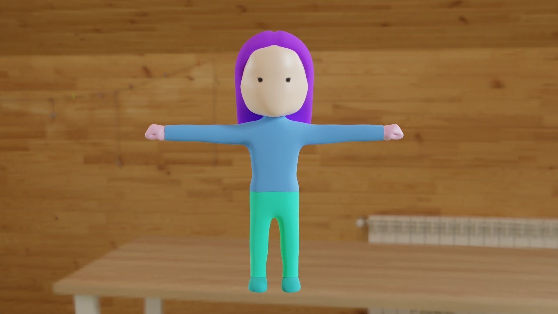 3D model Character 3d model style Stumble Guys VR / AR / low-poly ...