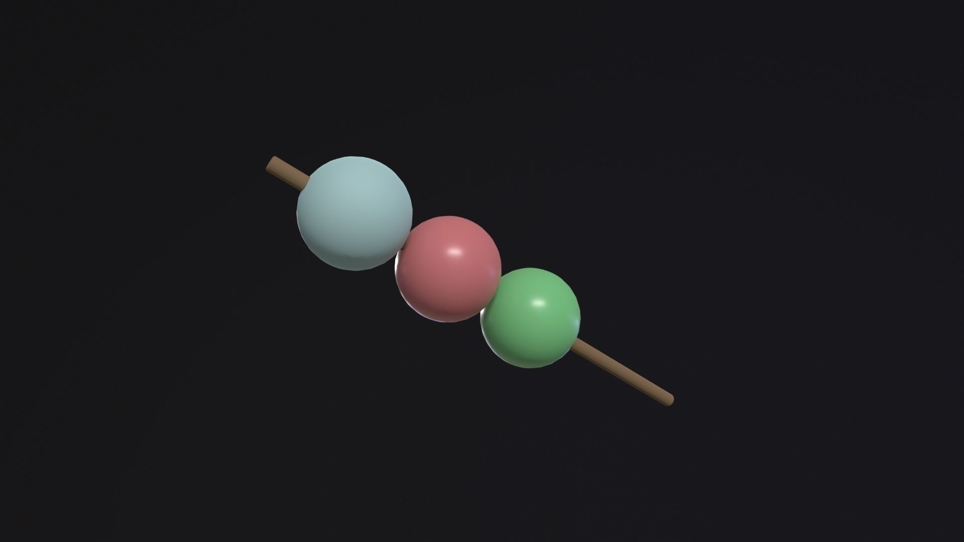 3D model Dango 3D Model VR / AR / low-poly | CGTrader