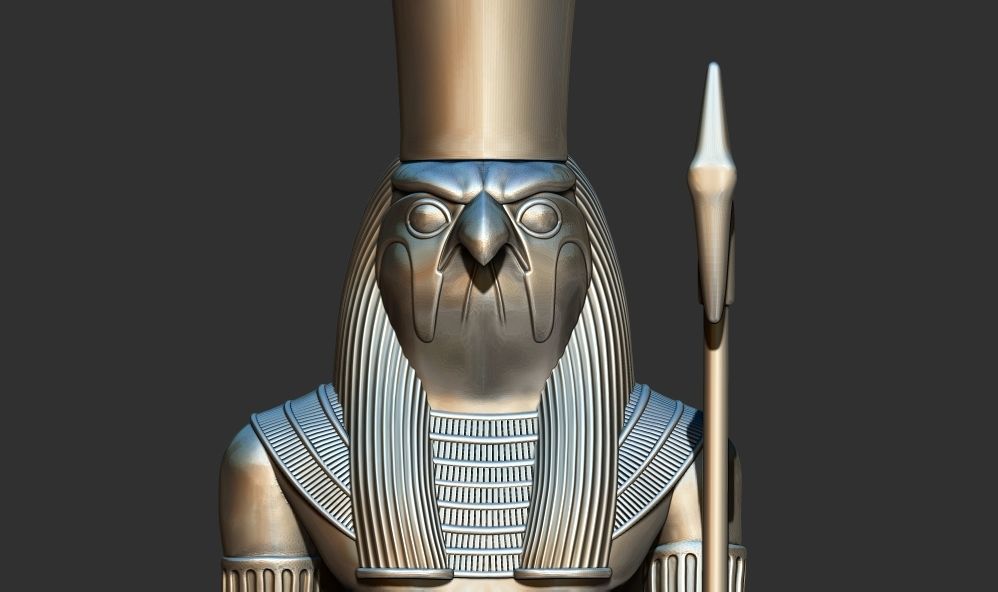 Horus Egyptian Sun God Ra-Harakti 3D Printable model 3D model 3D ...