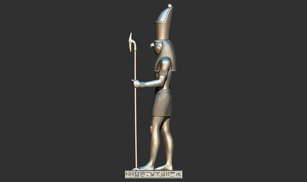 Horus Egyptian Sun God Ra-Harakti 3D Printable model 3D model 3D printable | CGTrader