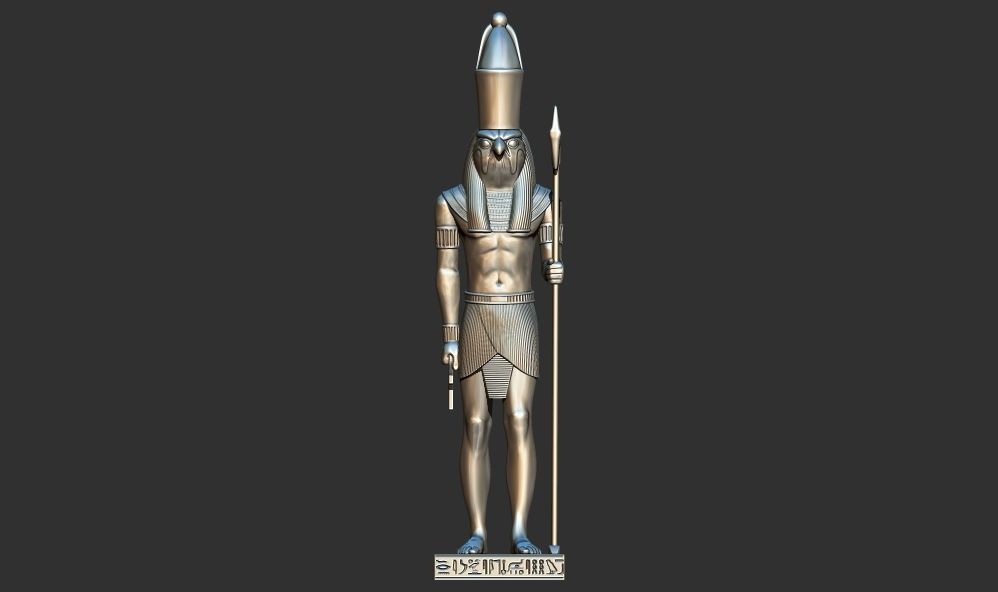 Horus Egyptian Sun God Ra-Harakti 3D Printable model 3D model 3D ...