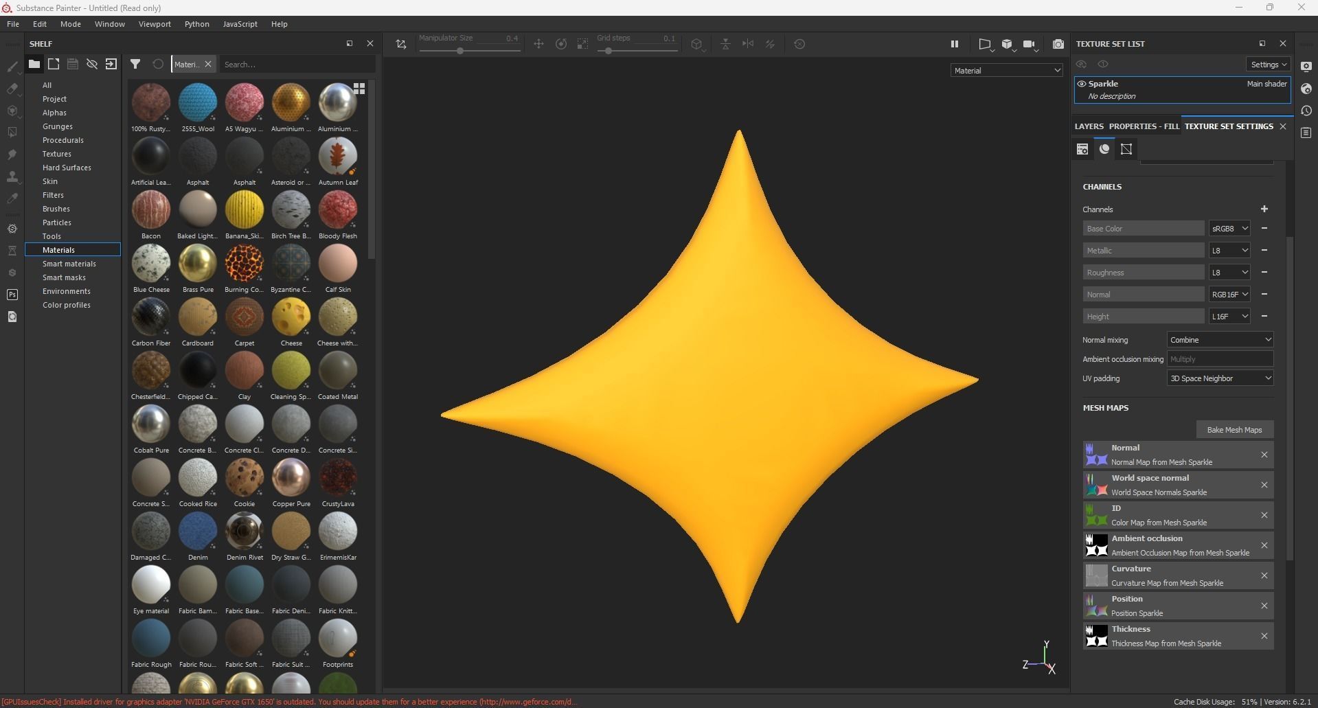 3D model Sparkle 3D Model VR / AR / low-poly | CGTrader