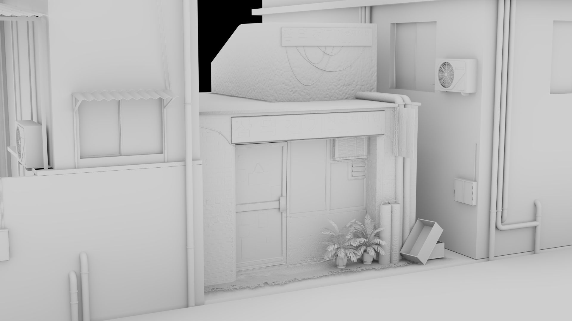 3D model Realistic Japanese Shop 3D Model VR / AR / low-poly | CGTrader
