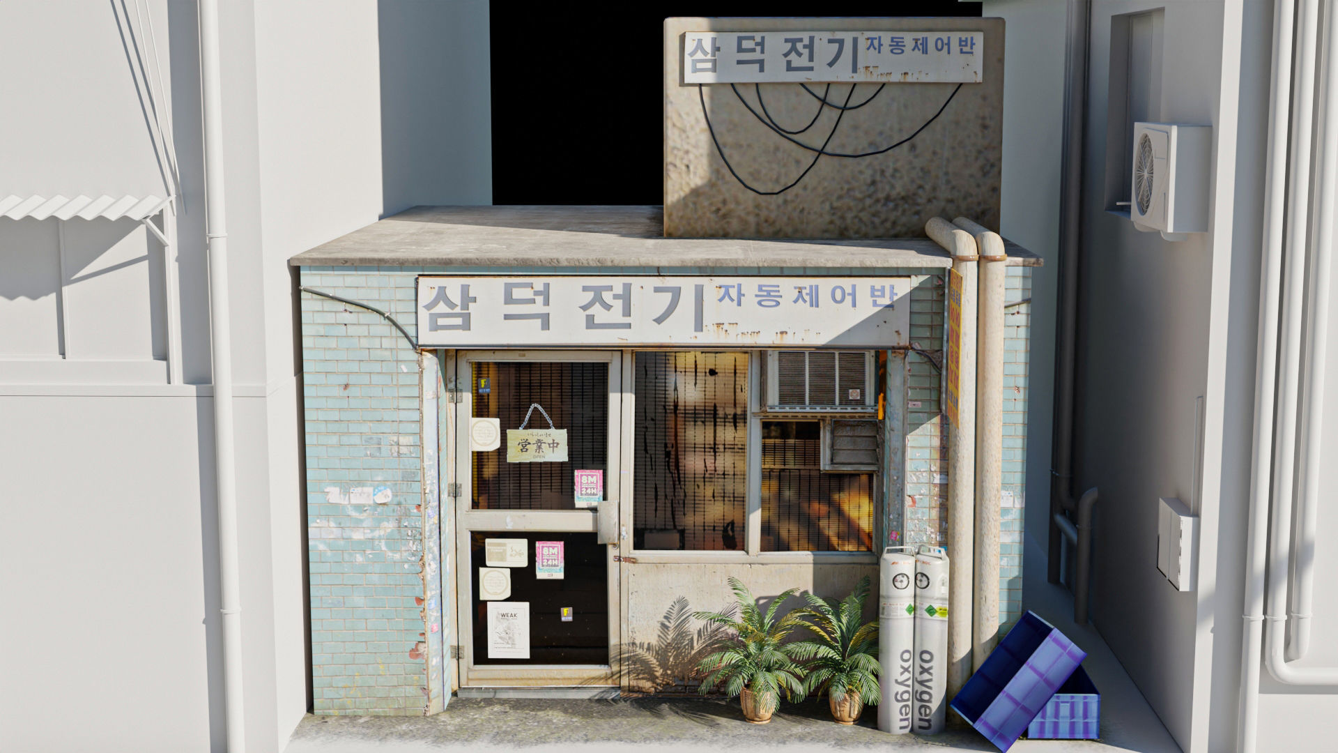 3D model Realistic Japanese Shop 3D Model VR / AR / low-poly | CGTrader
