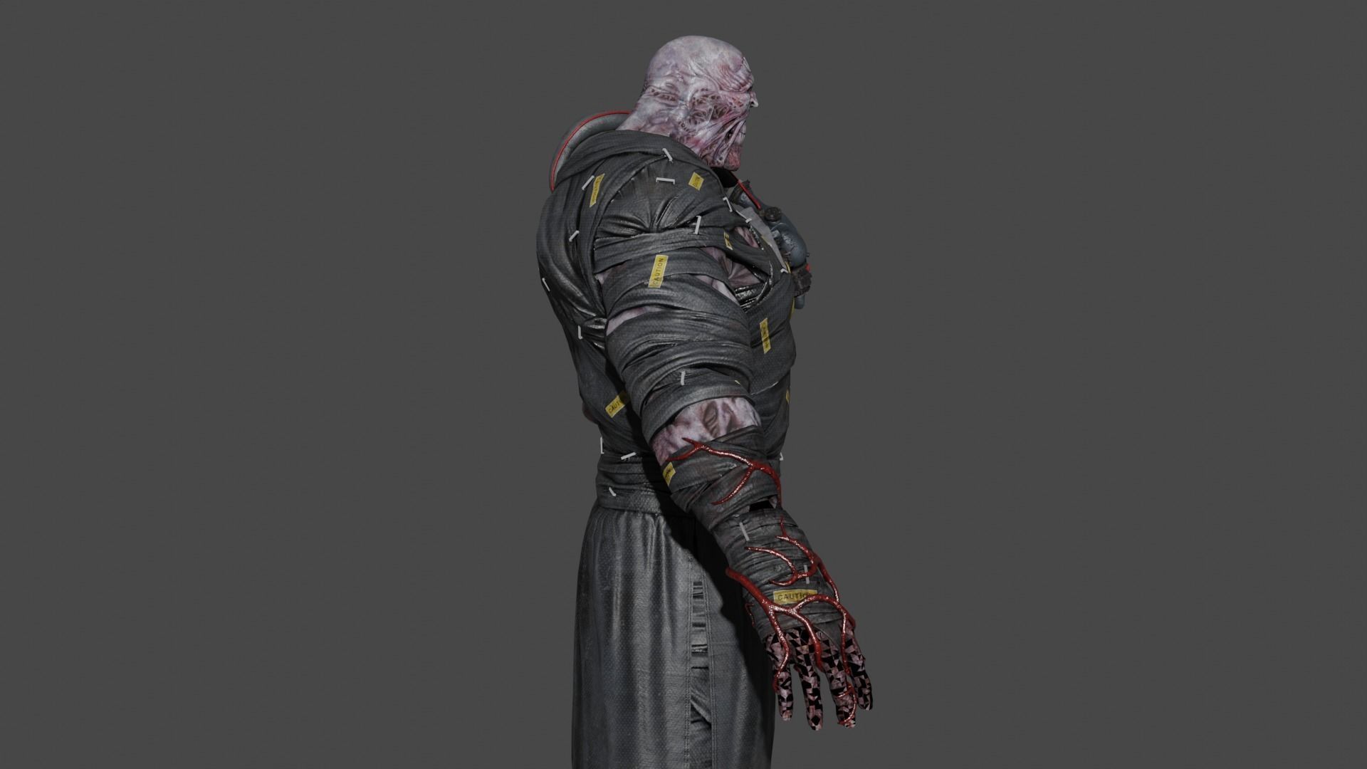 The Nemesis 3D model rigged | CGTrader