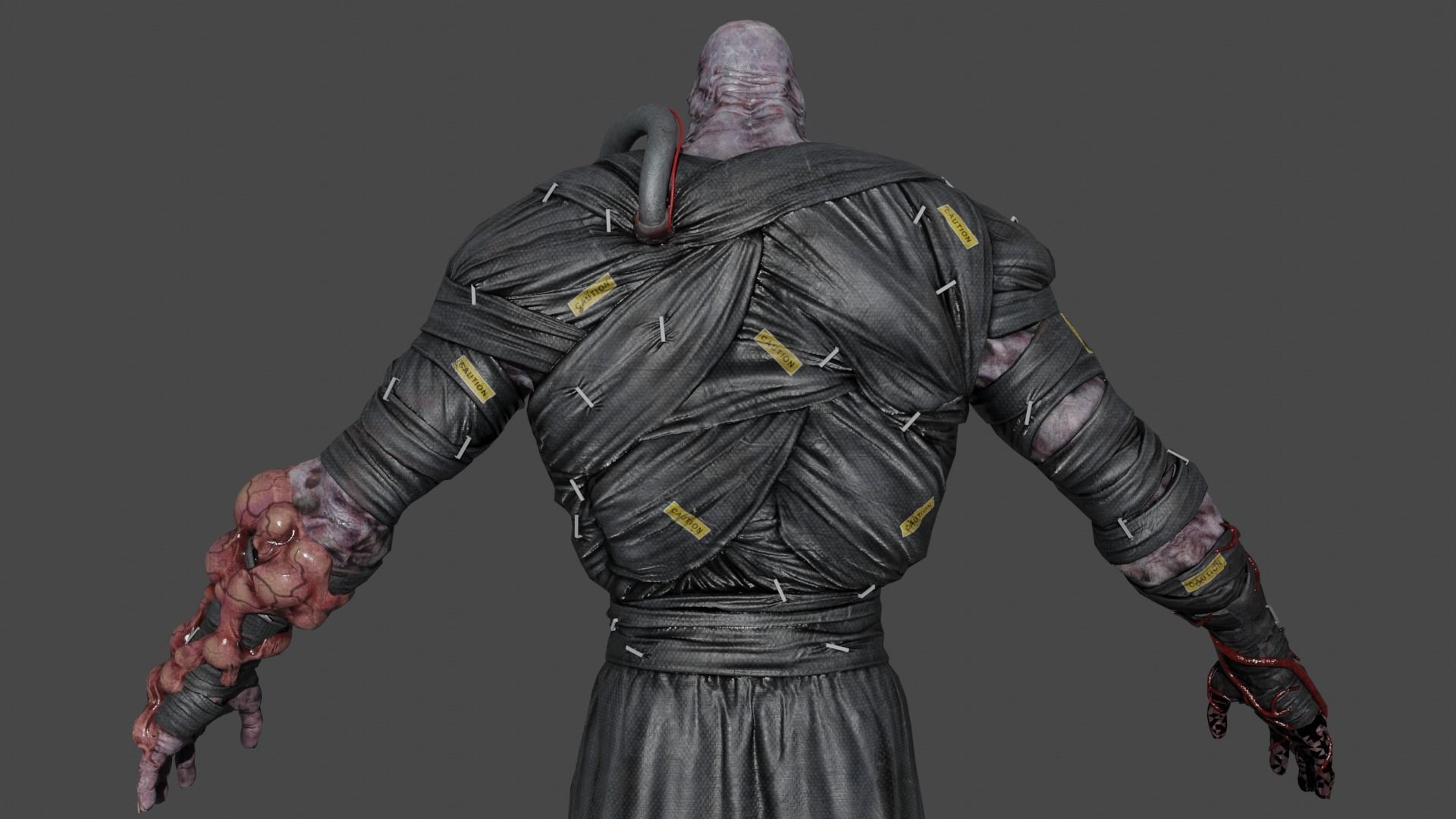 The Nemesis 3D model rigged | CGTrader