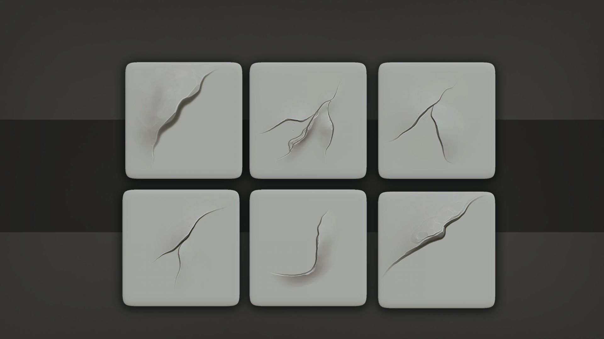 Stylized cracks and chips Texture | CGTrader