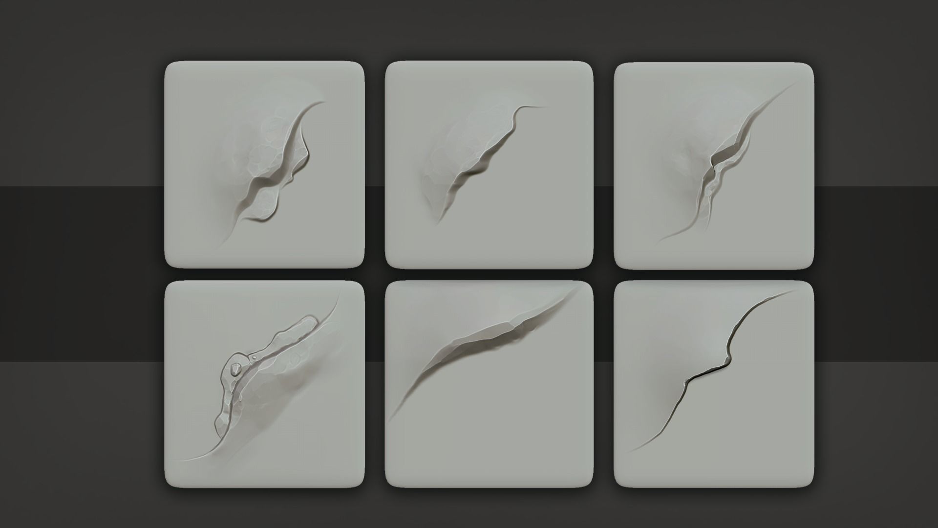 Stylized cracks and chips Texture | CGTrader