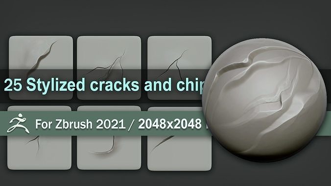 Stylized cracks and chips Texture | CGTrader